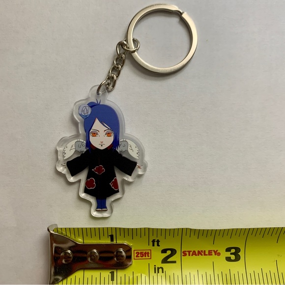 Accessories | Naruto Akatsuki Konan Acrylic Keychain | Poshmark